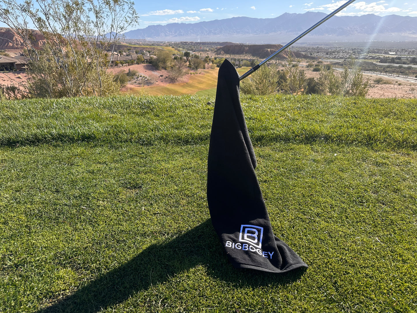 The Towel (Black Golf Towel) – Big Bogey