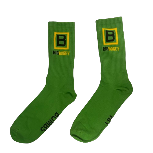 The Green Monsters (Men's Golf Socks) – Big Bogey